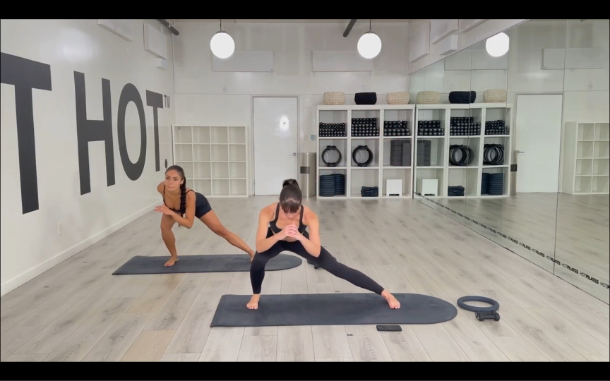 有氧运动普拉提塑形训练减脂操