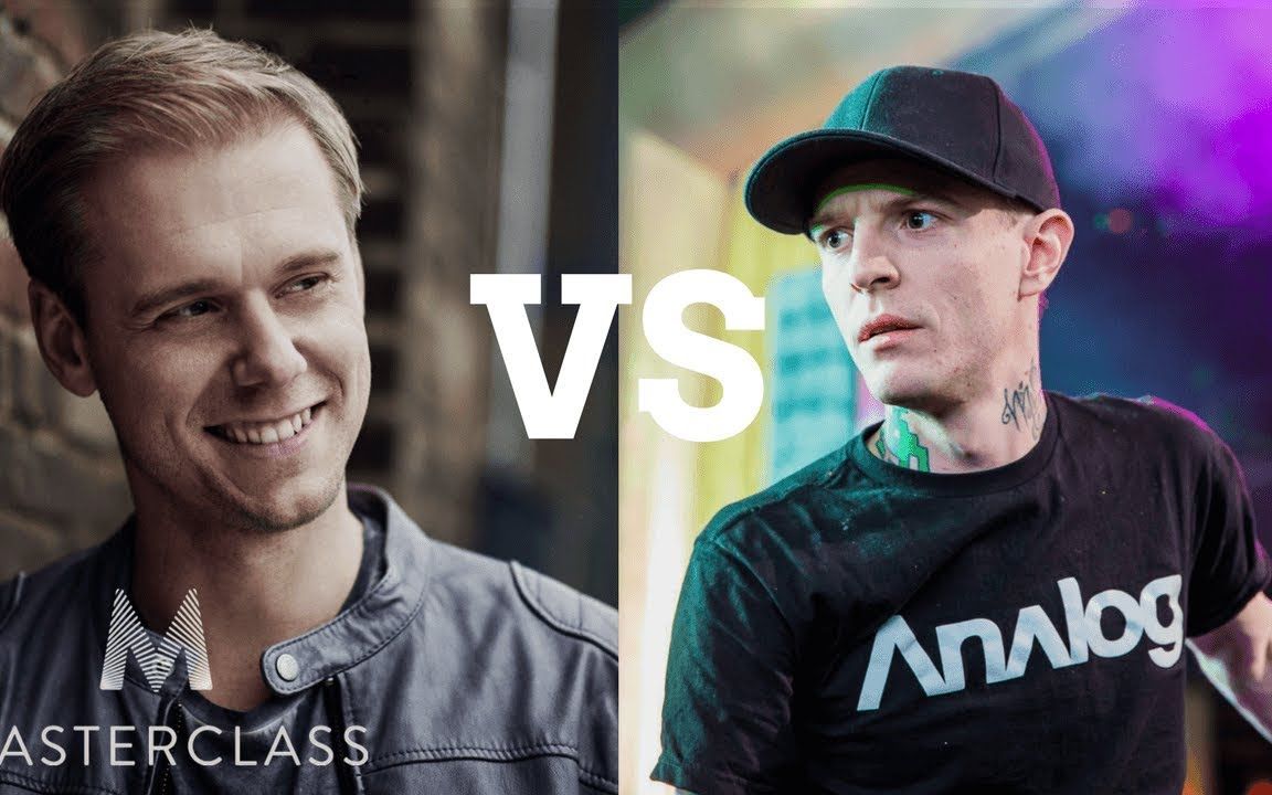 阿明哥大师课 VS 死老鼠大师课!Armin Van Buuren VS Deadmau5 ...