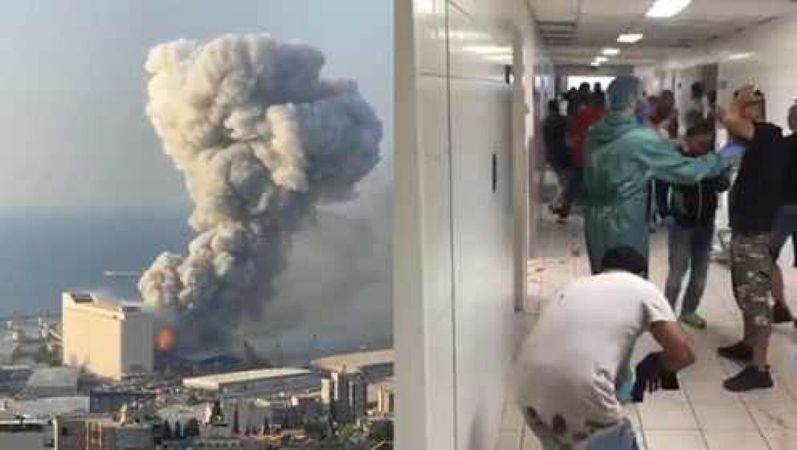 人间炼狱!黎巴嫩首都爆炸已致78死医院已人满为患