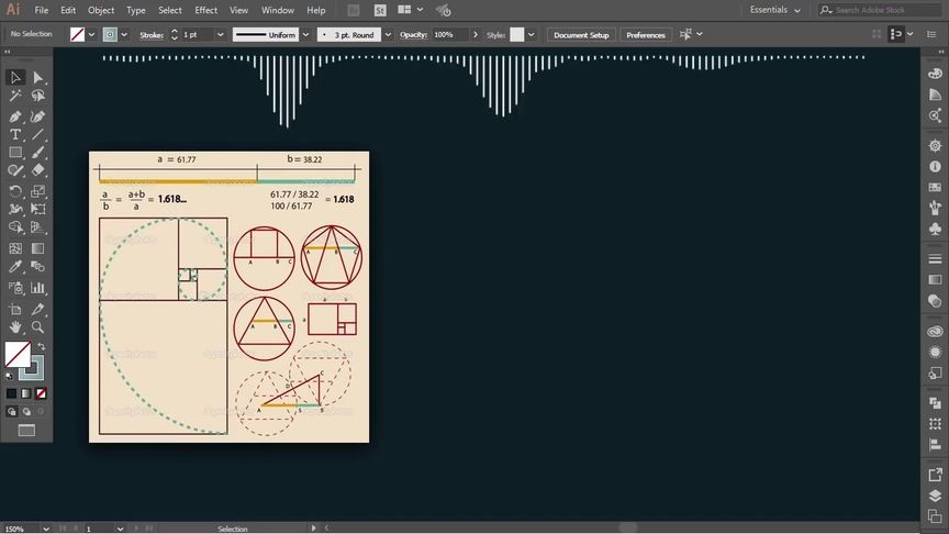 如何应用黄金分割设计你的标志?【刻意练习】平面设计篇