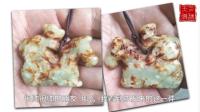 这样的“翡翠”十有八九都是做旧的, 且形成过程极其残忍!