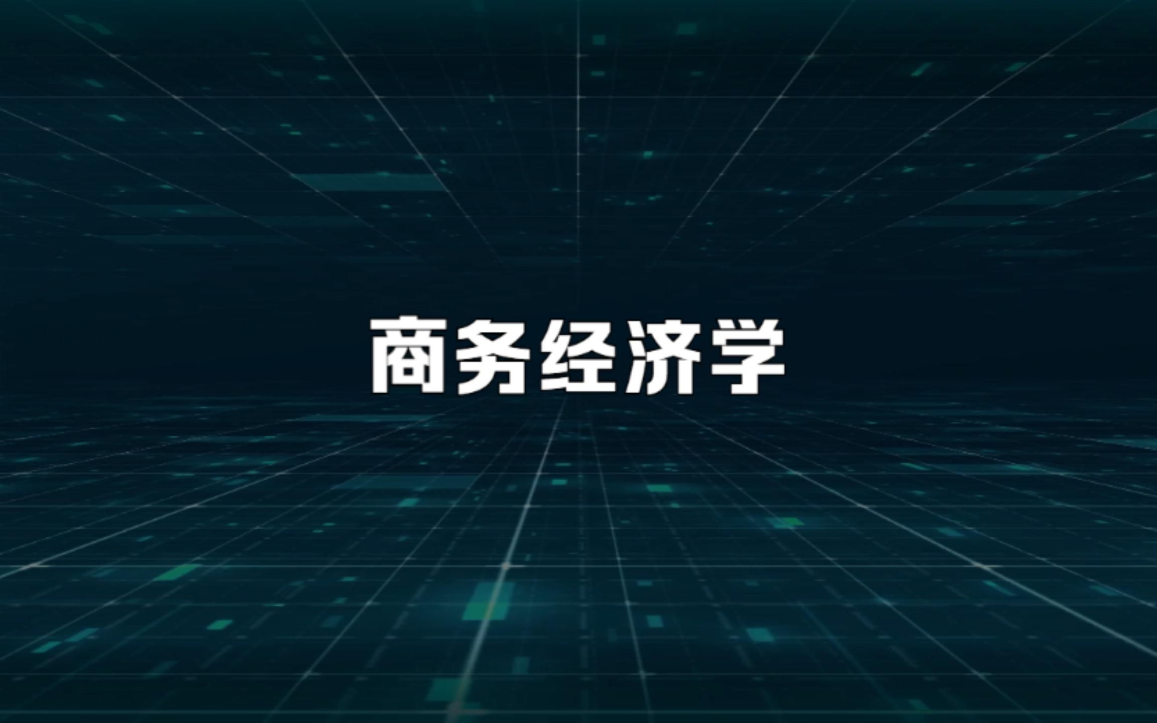 020105商务经济学
