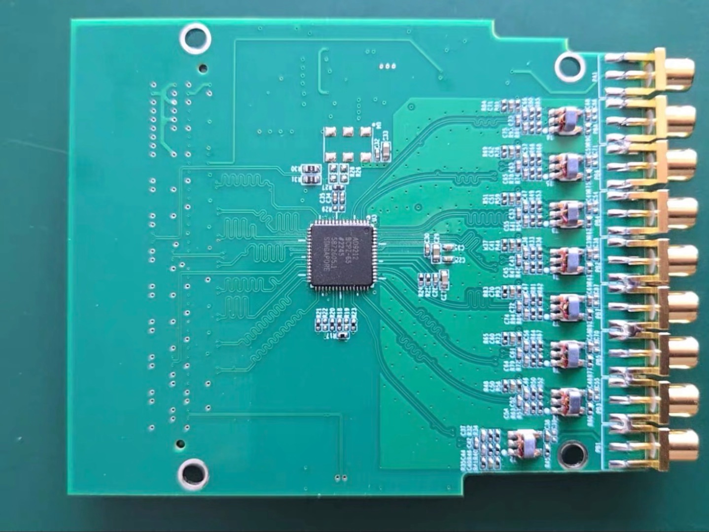 8通道、14bit、40MSPS数据采集卡,ADC采用ADI的AD9257,接口兼容...