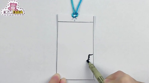 书签怎么画漂亮又简单,最美书签简笔画,风景书签绘画