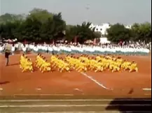 高峰小学武术表演【始兴县第十五届中小学生田径运动会】