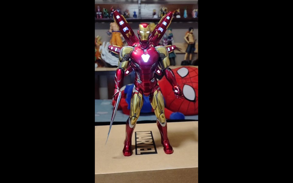 咪咕 1/7 比例 钢铁侠MK85 玩具开箱分享