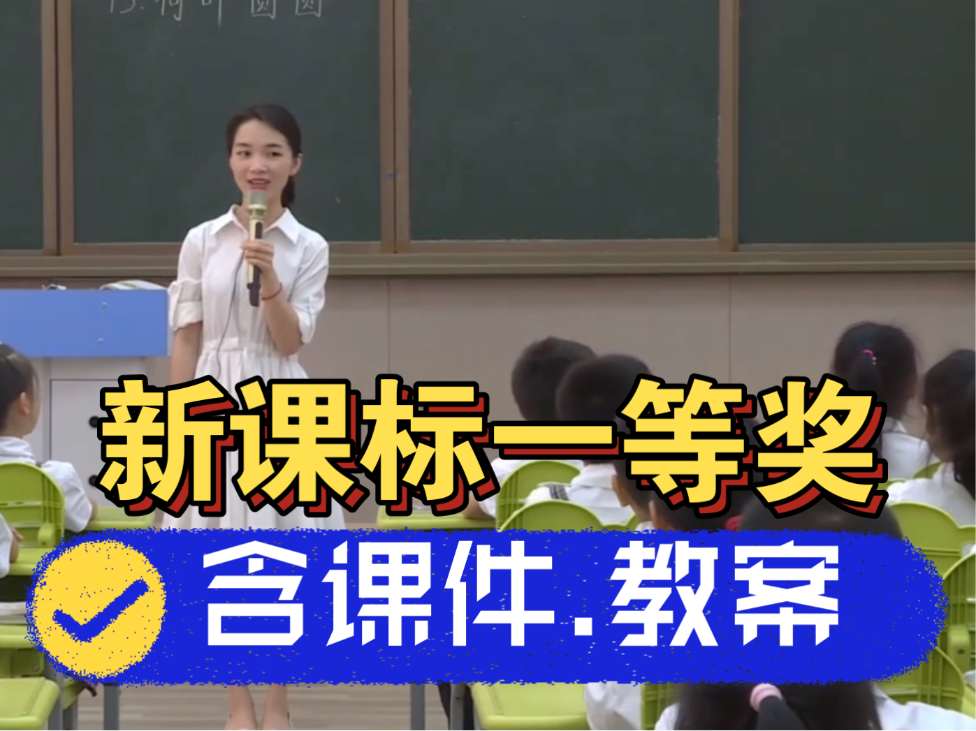 《荷叶圆圆》公开课优质课【全国省一等奖】