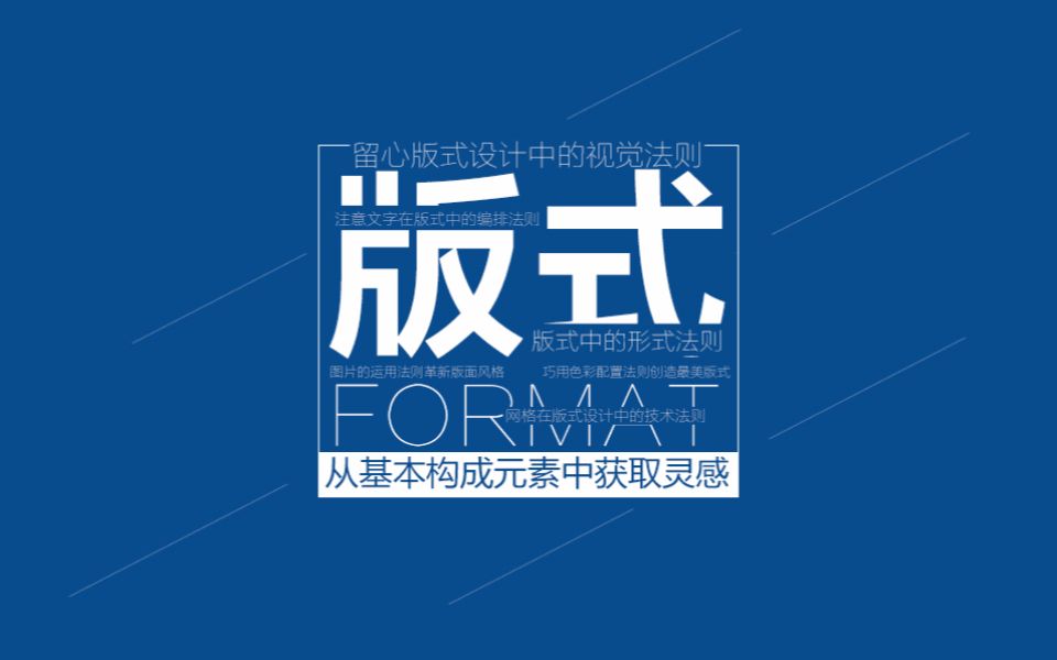 【版式教程】PS版式设计思维PS海报排版设计PS版式新手入门