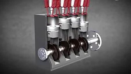 高清三维动画柴油机工作原理演示,一起看看它是怎么工作的!