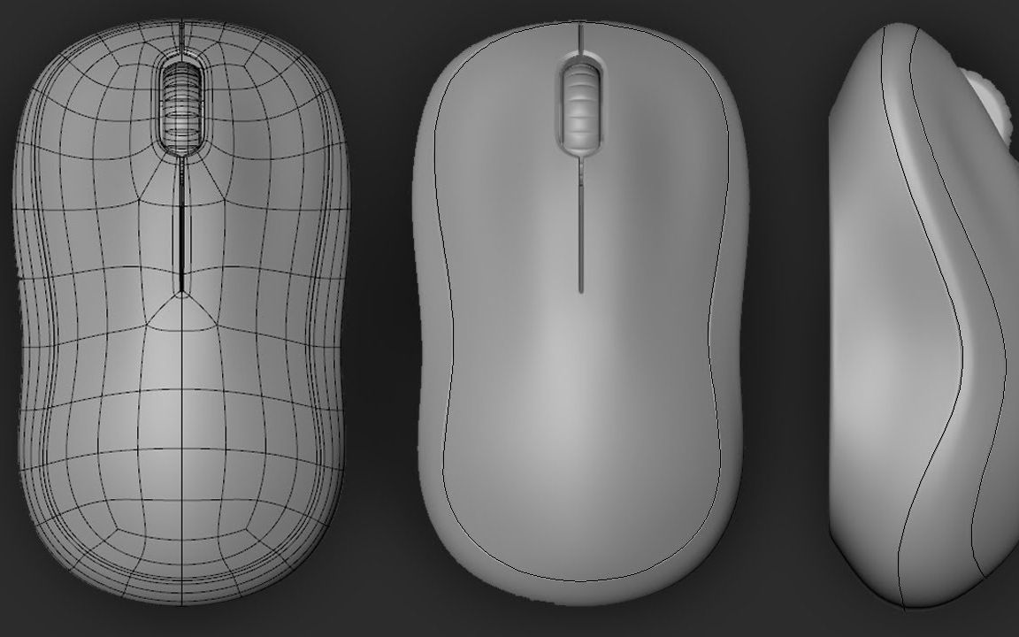 C4D工业级产品鼠标设计建模教程