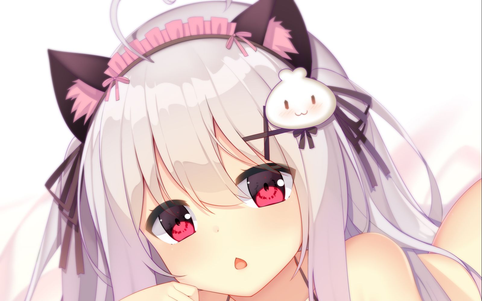 【逆流茶会】澪穿着猫猫内衣躺在床上,等您来一起玩❤(才没有呢,都在...