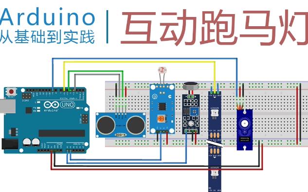 项目6-互动LED跑马灯效果