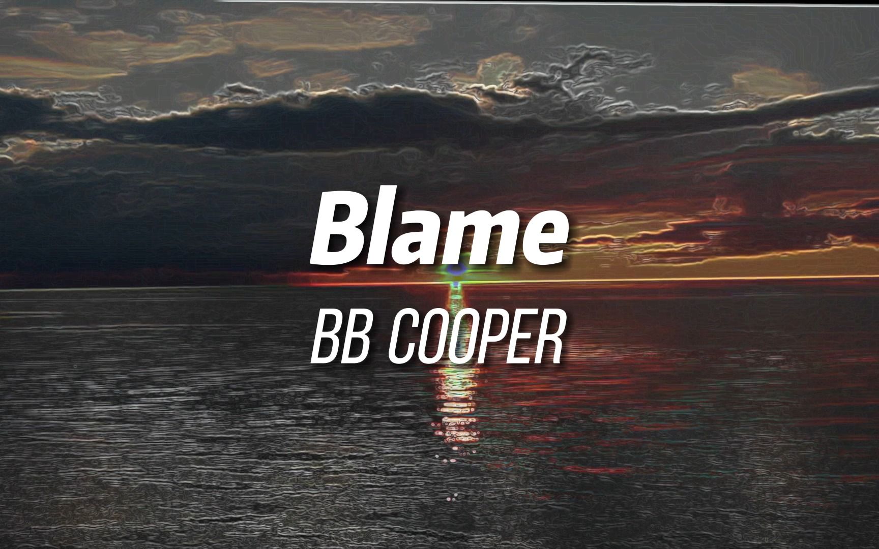 日推歌单| 疯批文学系列 |“我是那个该受责备的人吗?”|《Blame》