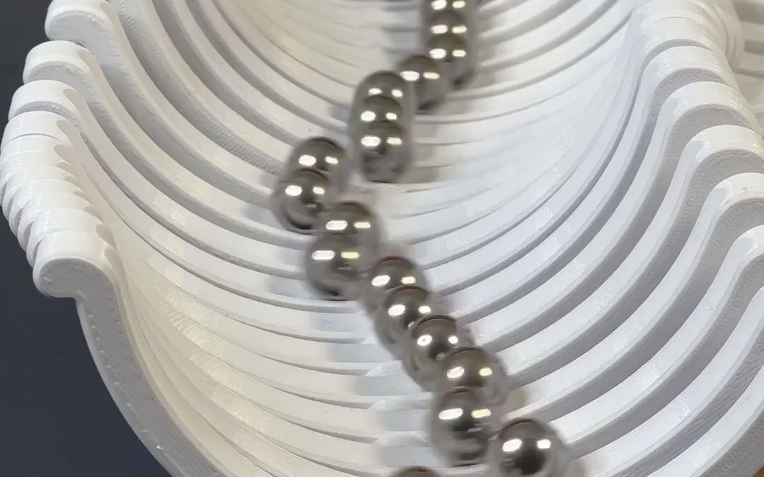 神奇的正弦波动3D打印模型