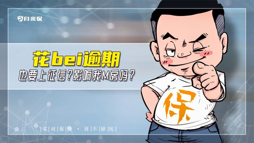 花呗逾期也要上征信?影响我买房吗?