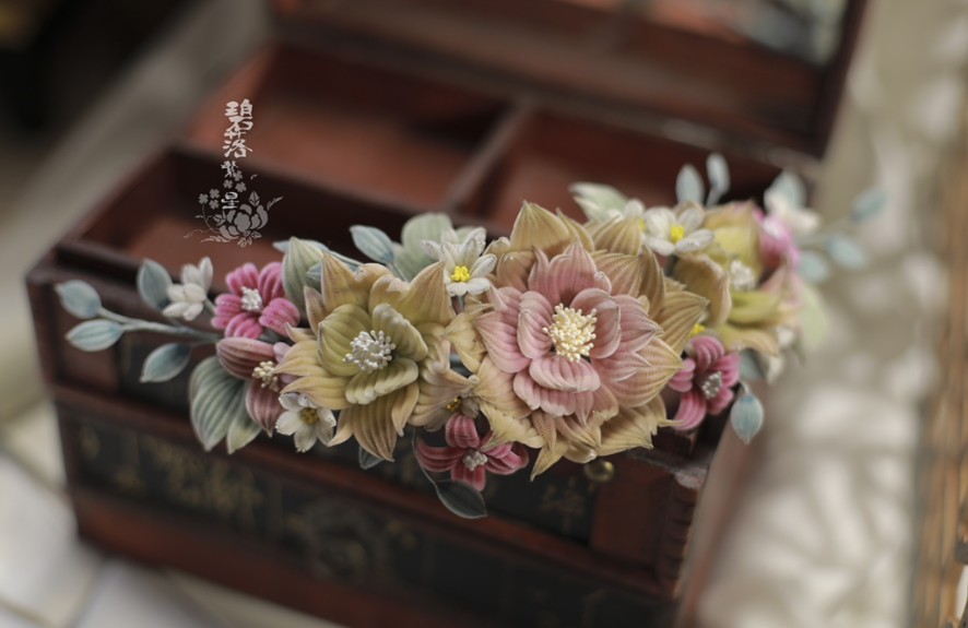 【绒花】细绒条大大大发冠