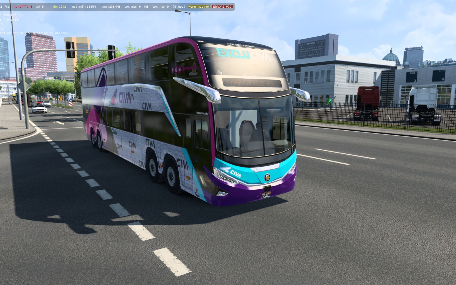 【欧卡2mod】马可波罗G8 1800 DD MB 免费版 1.43