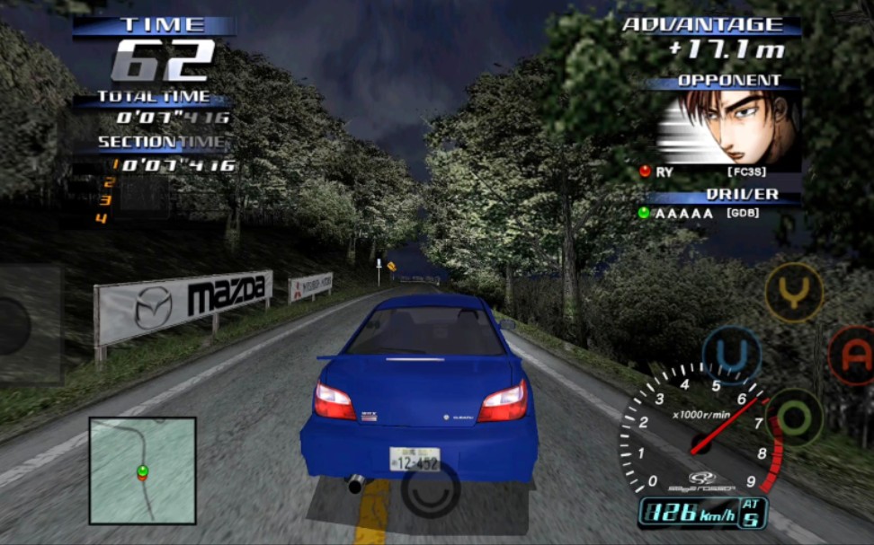 安卓Flycast模拟器,NAOMI2《头文字D3》支持插卡了