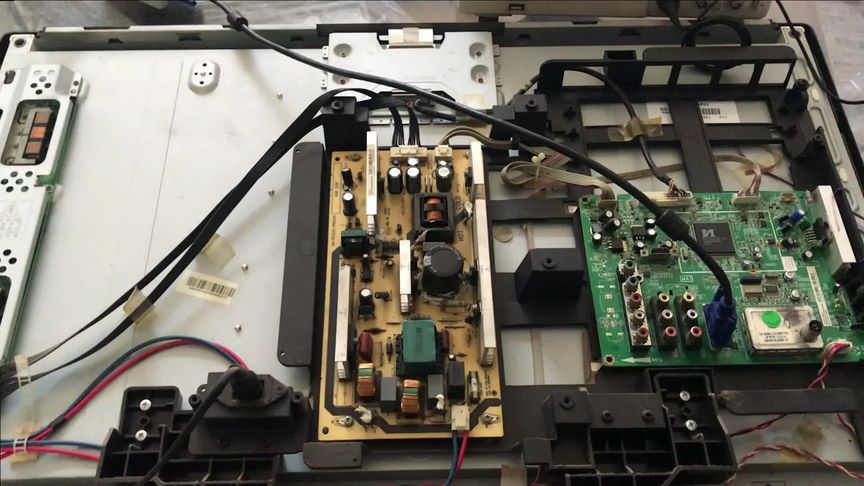 TCL-L32F19液晶电视不开机,待机亮,教大家如何修复,如何写程序