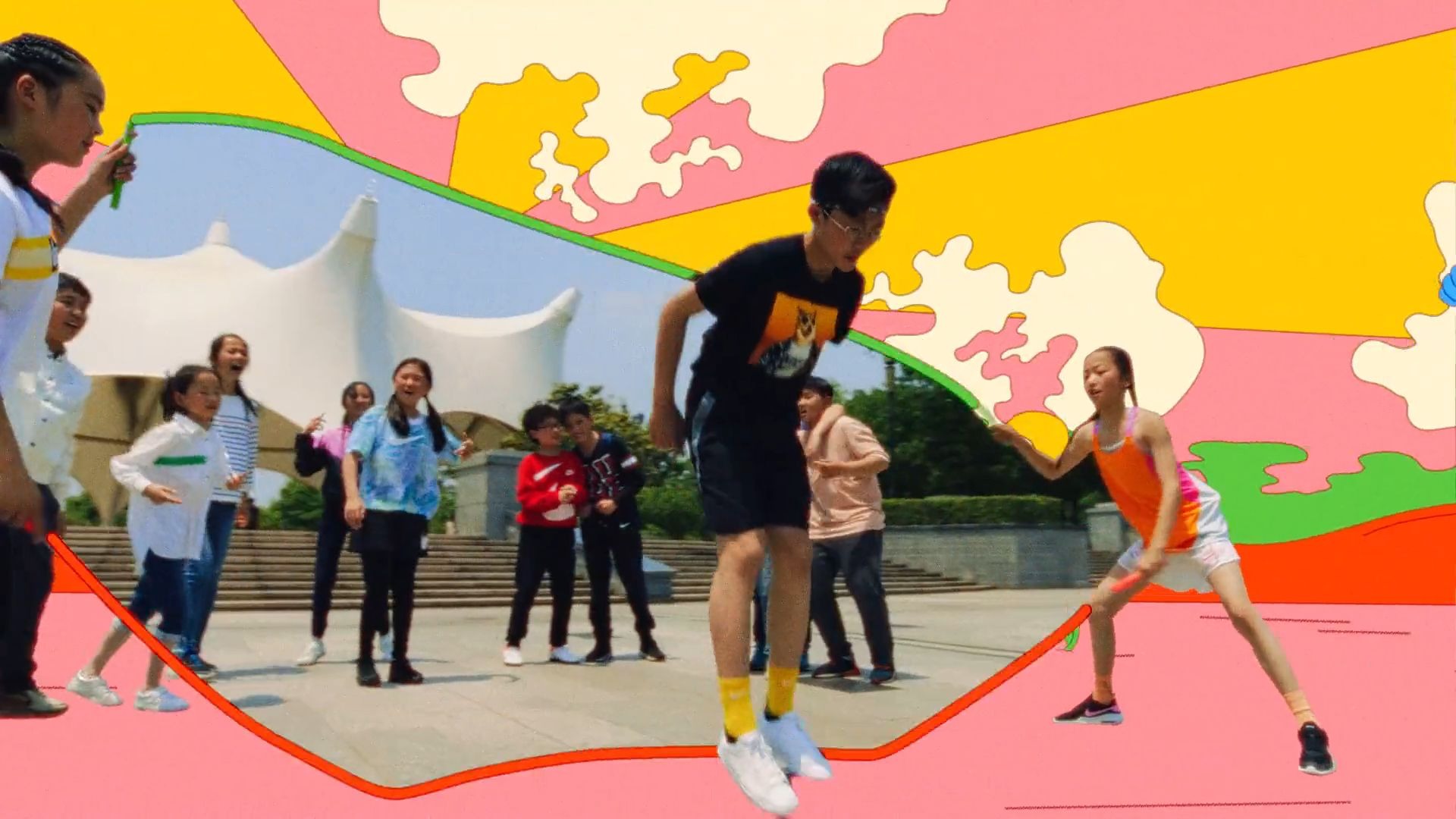 【实景动画】全程高能!Nike 这广告片给我看傻了!宣传片还能这么玩?