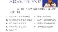 电子商务与现代物流(01)