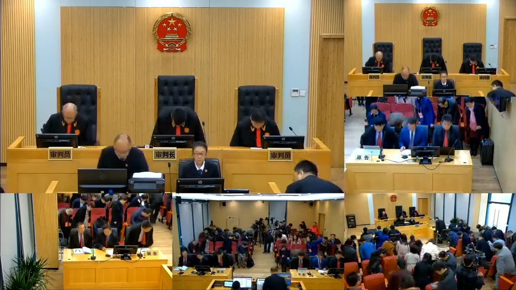 华为公司诉三星公司等侵害发明专利权纠纷案庭审视频