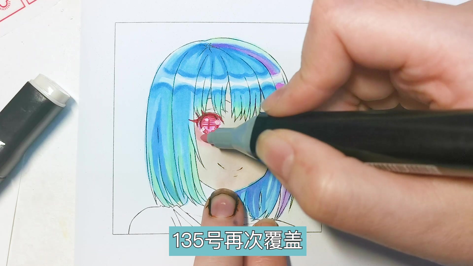 肤色教程(1)-动漫肤色教程-美美的少女应该配上这样的皮肤～