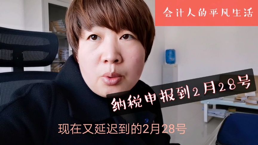 纳税申报又延迟了,但心急的刘会计去厂里把所有的税都申报完了