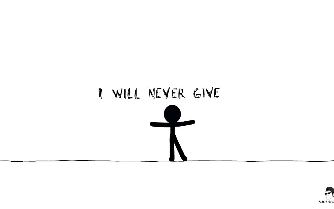 励志火柴人动画短片 真实世界