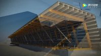 3D动画展示高架桥面建造过程, 原来这个结构就叫做箱梁