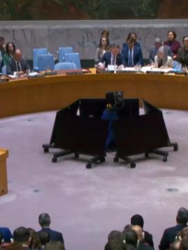 安理会要求伊朗停止打击海湾国家 俄罗斯和中国投弃权票