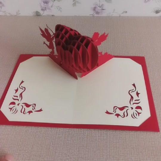 立体纸雕贺卡纸艺手工模型作品设计立体构成作业#立体构成 #纸艺...