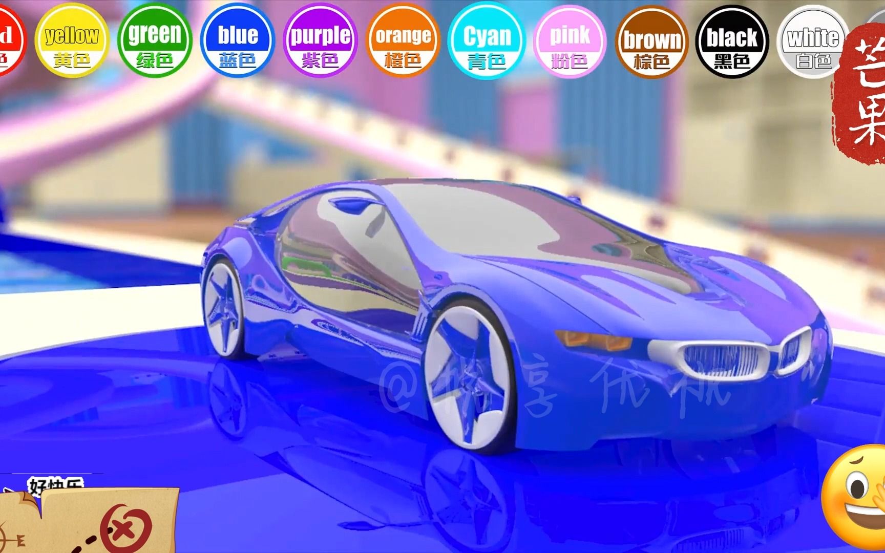 小跑车在高架桥上飞驰,经过彩虹环拱太好看了,有趣又涨知识快来学习...