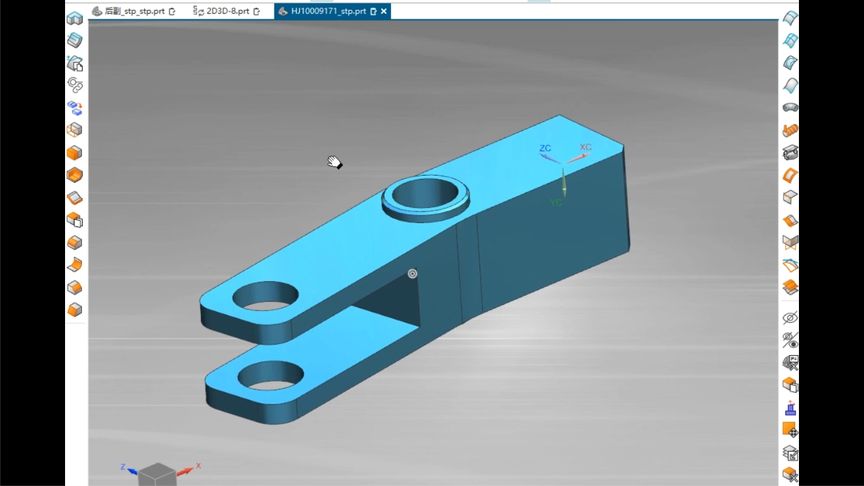 UG编程-3D转2D方法及制图模块基本使用