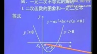 二次函数的图象与一元二次不等式的关系[高清版]