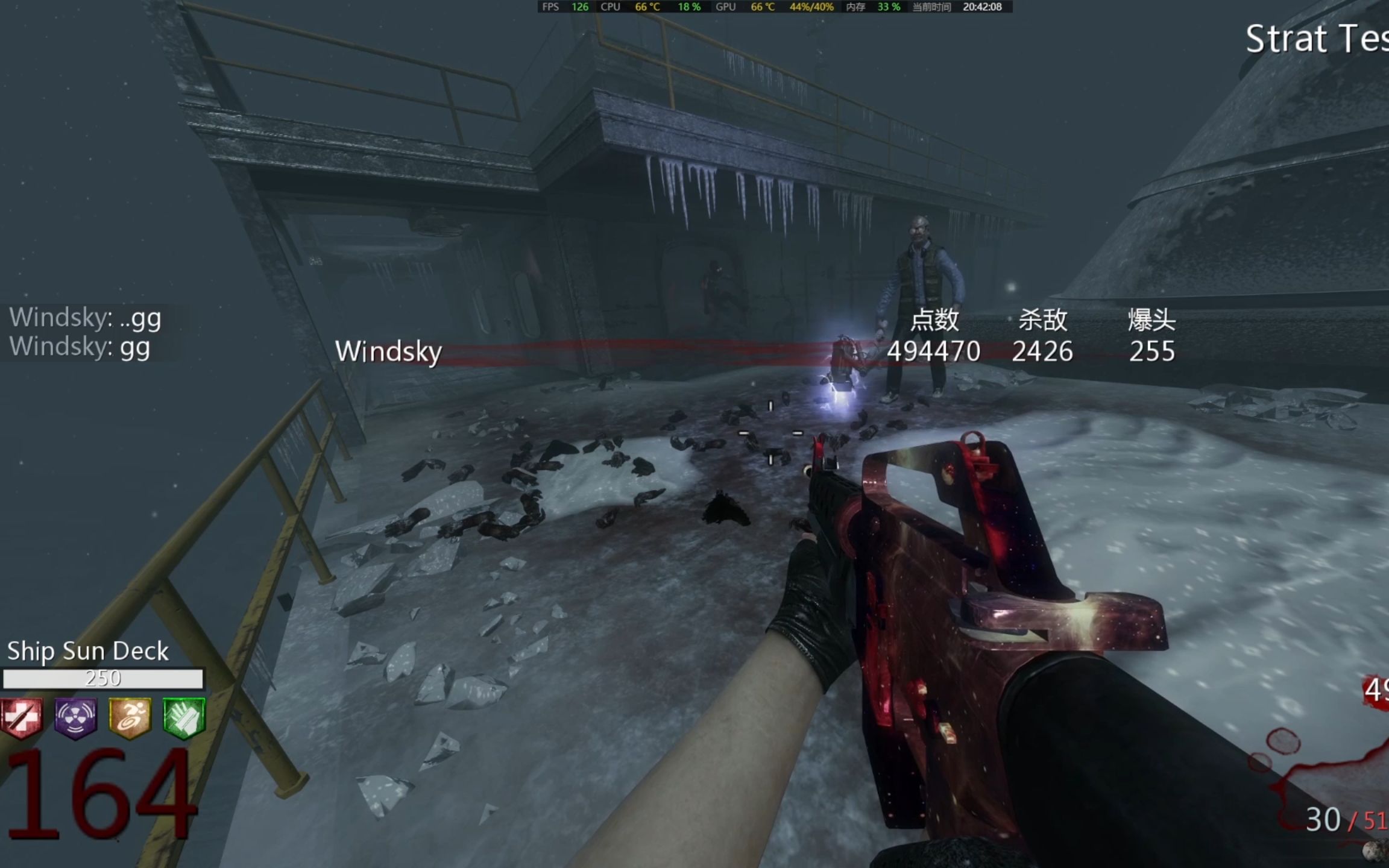 (使命召唤7)僵尸模式COTD开局163波加载MOD单人简单游玩