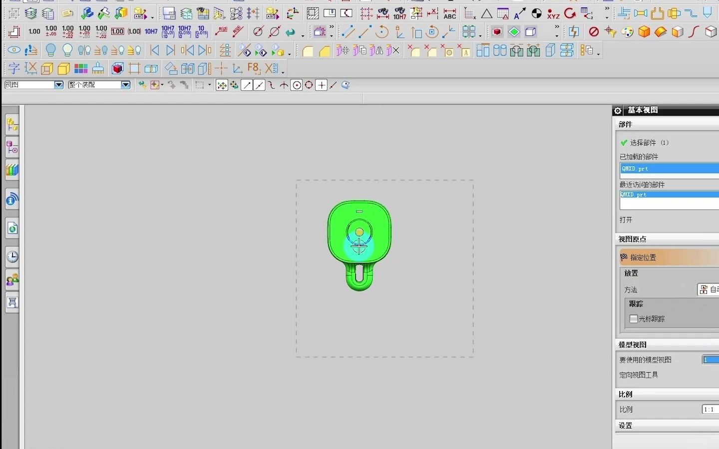 在UG里面如何正确导出CAD文档?