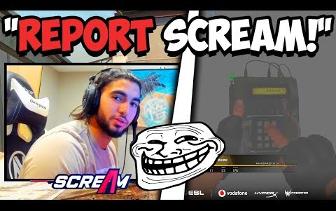 [vLADOPARD CSGO 1080P 60FPS]ScreaM戏耍!惊人的偷埋包!