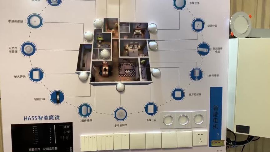 攀旺智能hasskit 小米米家16路wifi继电器开关模块