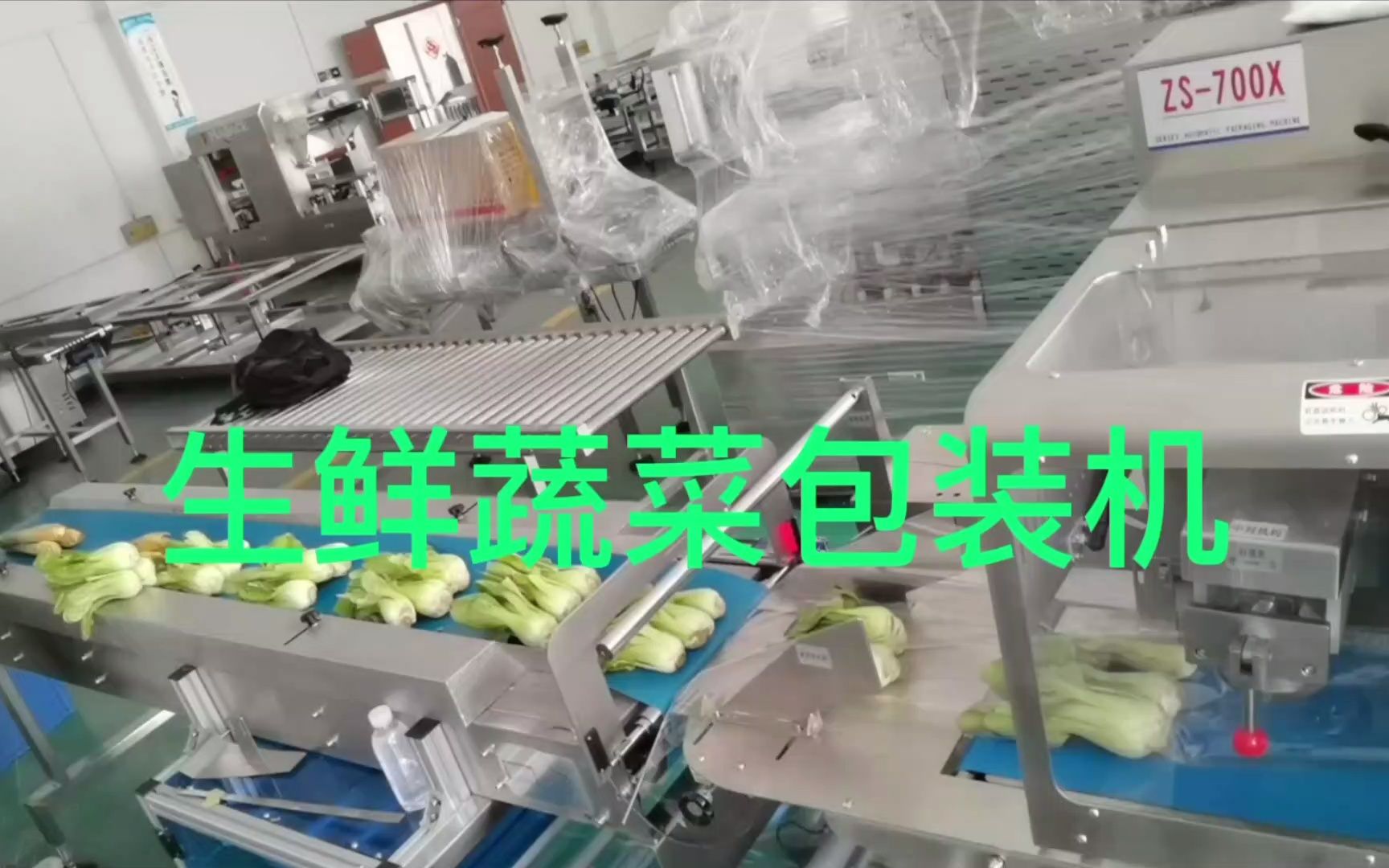 自动蔬菜包装机 蔬果叶菜包装降低蔬菜损耗 蔬菜打包机