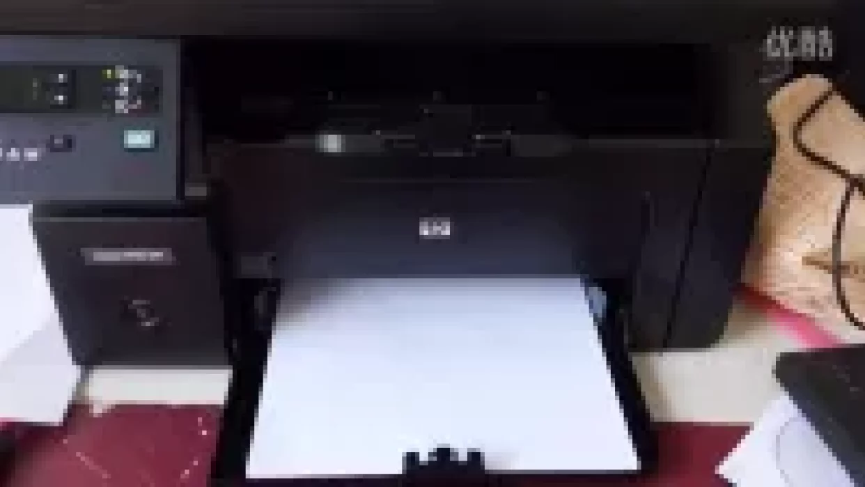 惠普M1136卡纸视频