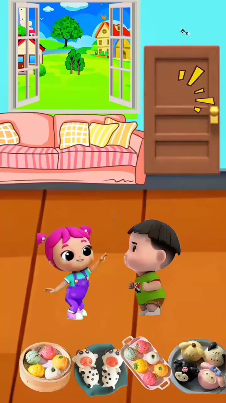 动漫小朋友宝宝爱看的搞笑视频益智动画未来之星 #儿童视频#动画...