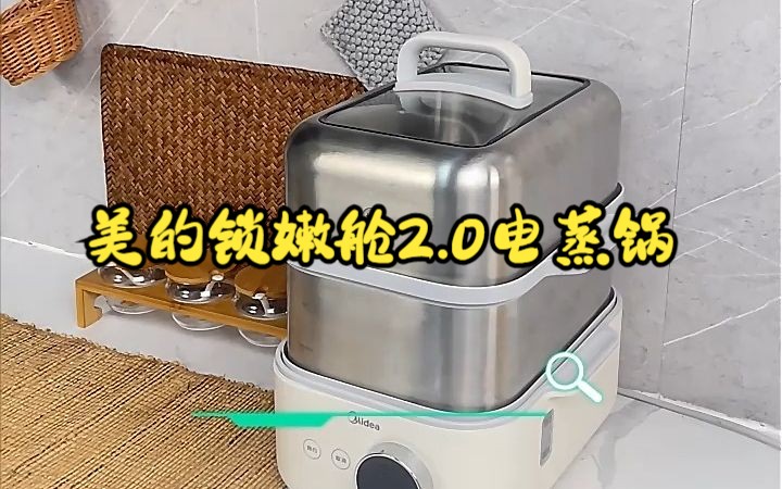 速来围观,一款颜值超高的电蒸锅!