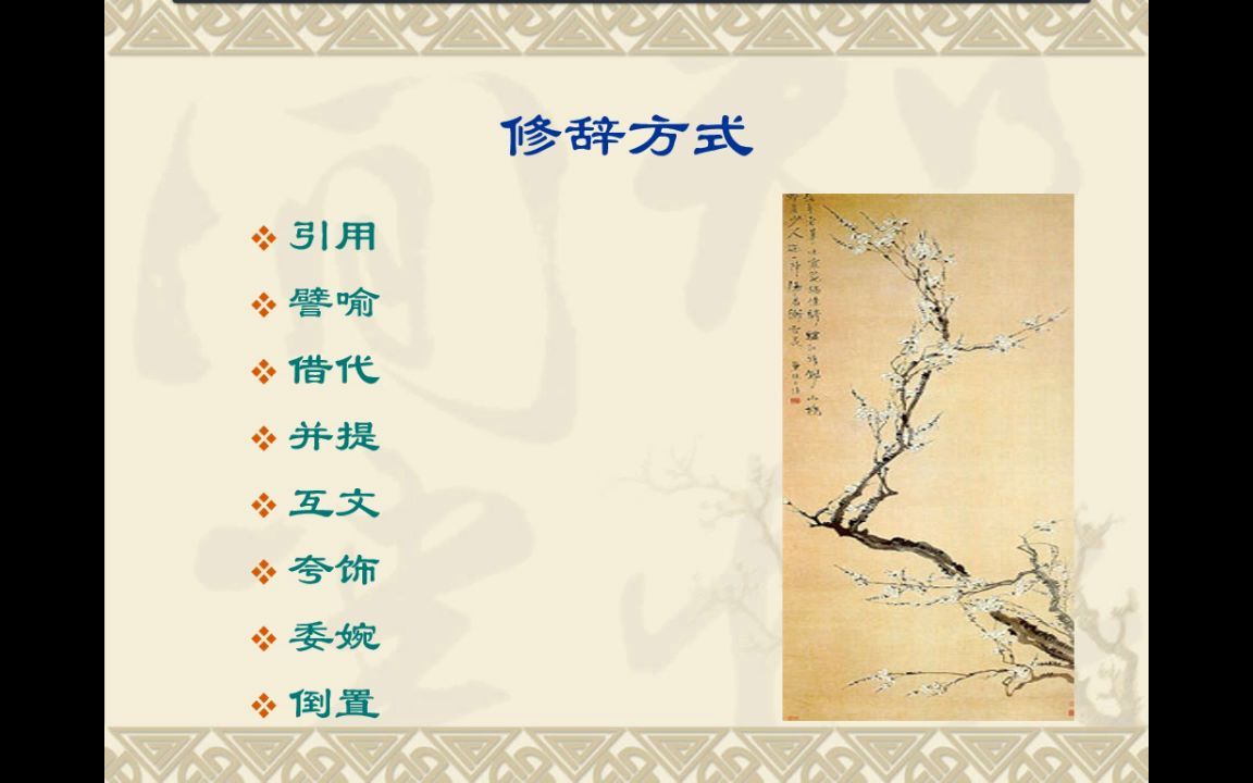 古代汉语-修辞并提与互文-2021-11-30-周二班浙师大汉教大二