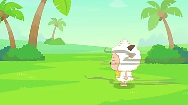 懒羊羊不爱洗澡,跟朋友们玩足球的时候熏到了大家