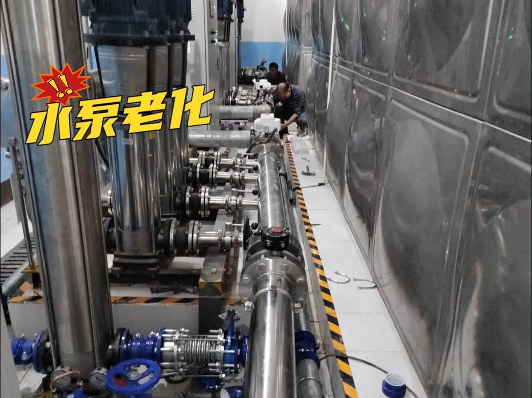 泵房静音节能改造 管中泵无负压稳定静音运行 保障您小区供水