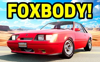 ...ad Spica(福特野马1984款)全方位展示【beamng.drive车祸模拟器】