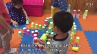 中班纸杯自主建构游戏:城堡