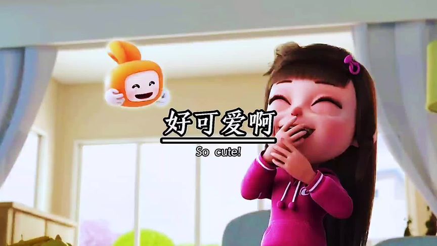 宝宝正在看视屏,刚好刷到白衣天使,和病毒战斗的画面