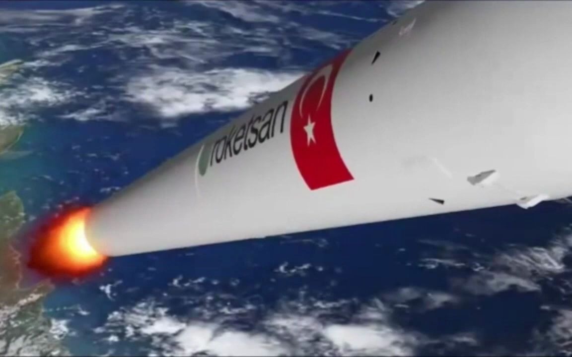 土耳其MUFA小型卫星运载火箭动画演示